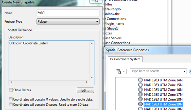 Creating simple shapefiles